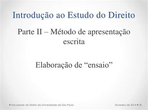 PPT Introdução ao Estudo do Direito PowerPoint Presentation free