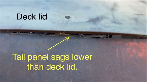 Deck Lid Aligned With Special Jigs Lugnutz Chevystepside