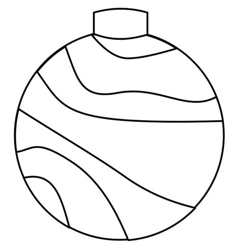 Desenhos De Bola De Natal Para Colorir E Imprimir Colorironlinecom