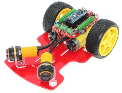 Alpha Obstacle Avoidance Robot Kit Assembled