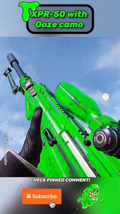 Xpr 50 With Ooze Camo 🐸 Codm Youtube