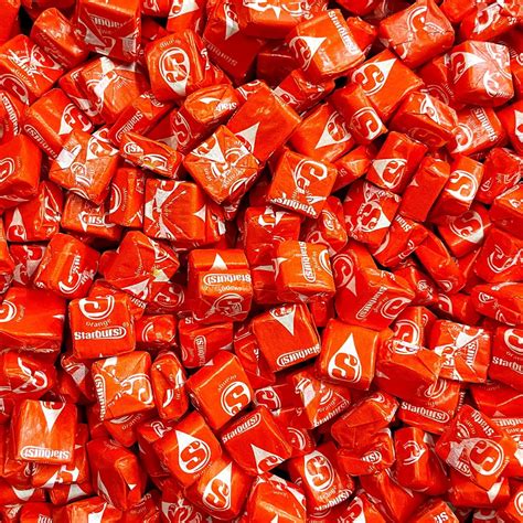 Starburst Orange Chewy Candy 1 Lb Single Flavor Soft Starburst