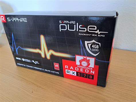 Saphire Pulse Radeon Rx570 4gb Oc Gamer Grafikkarte Gpu Doccasion