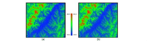 estimated maps using a regression kriging and b cokriging maps