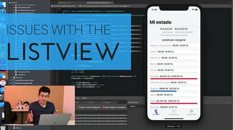 Eduardo Rosas ListView Issues Custom Renderers And
