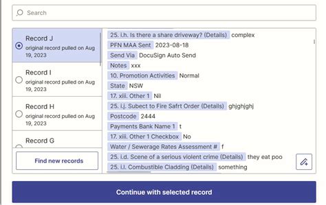 How To Include Radio Button Tags For Docusign Using Json Zapier Community