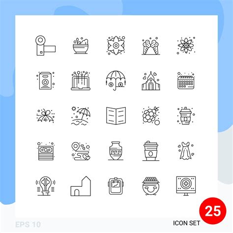 Set Of 25 Vector Lines On Grid For Physics Cream Soup Ice Generic