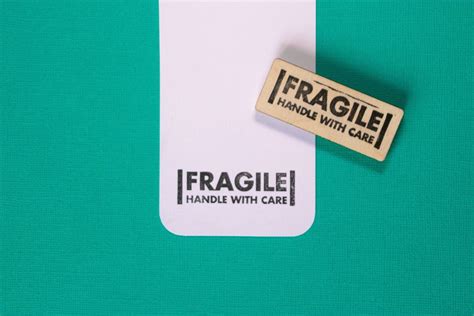 Fragile Handle With Care Stamps Fragile Stamp Sustainable Etsy