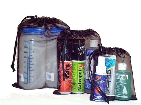 No See Um Mesh Stuff Bags Equinox