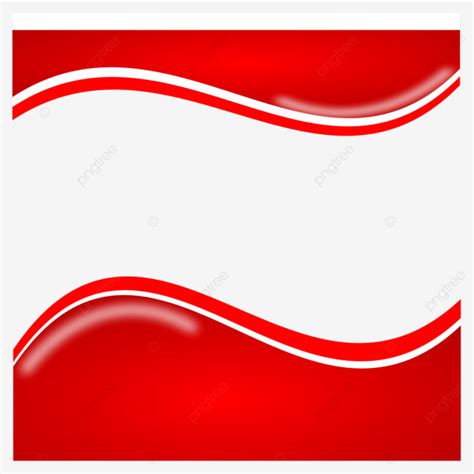 Creative Red Curve Banner Shapes Banner Shapes Curve Wave PNG