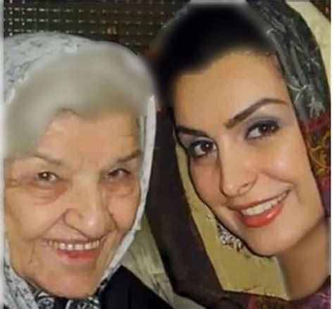 زنده یاد پروین سلیمانی و نوه اش مرحوم ماه چهره خلیلی در قابی زیبا