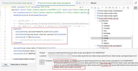 Maven Pom Xml Parent Relativepath Of Pom Xxxxxx