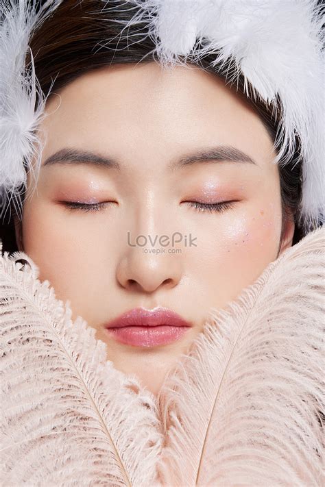 크리 에이 티브 뷰티 메이크업 사진 무료 다운로드 Lovepik