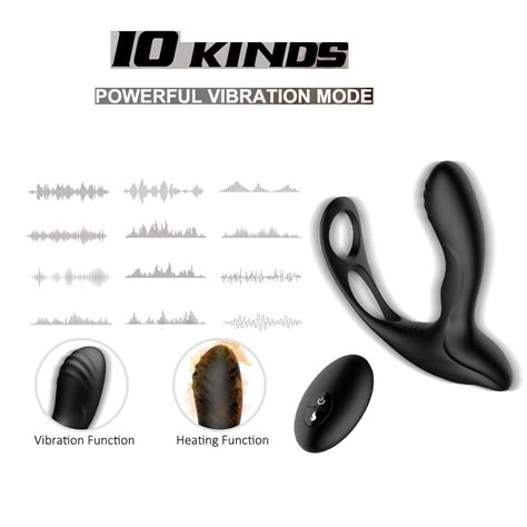 Amal Beads Plug Prostata Massager For Man 10 Speeds Wireless Remote