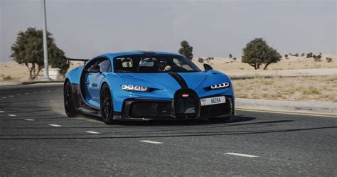 Bugatti Shows Off First Chiron Pur Sport In Dubai For High Speed