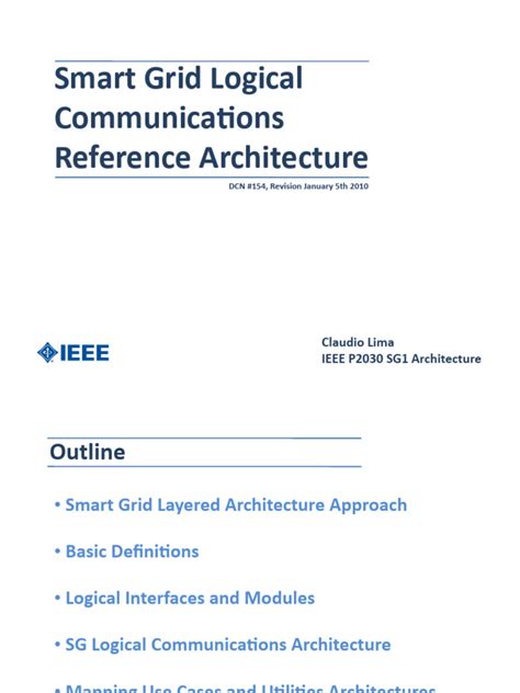 ieee p2030 smart grid architecture c r lima january 5th 2010 pdf pdf computer network