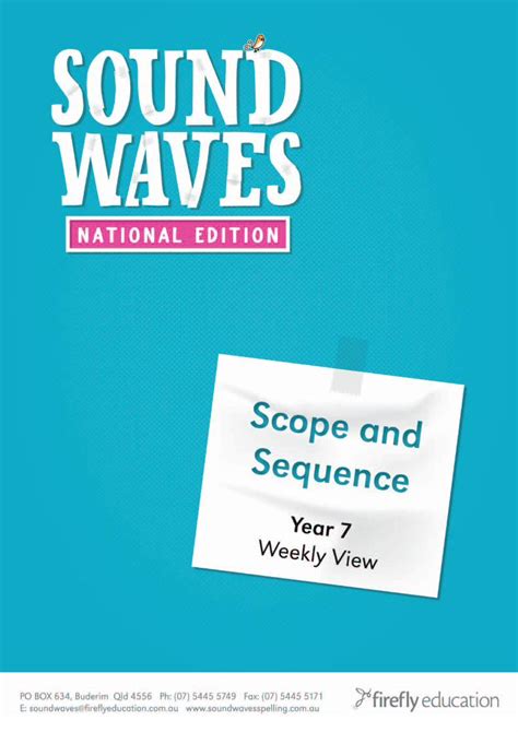 PDF Scope And Sequence Year 7 Firefly Education DOKUMEN TIPS