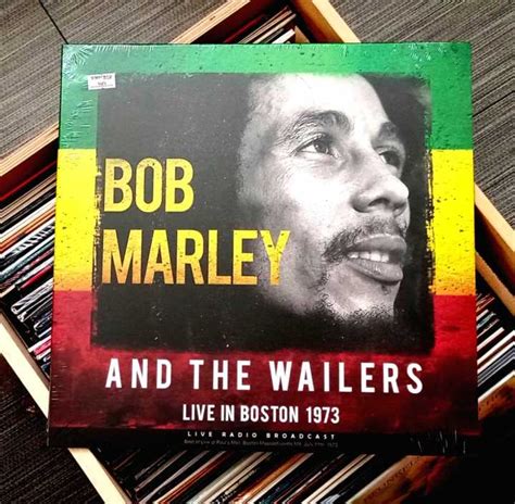 Bob Marley And The Wailers Live In Boston 1973 Vinyl Lp Plaka The