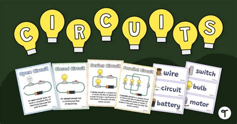 electrical circuits teaching resources teach starter
