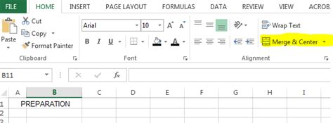 What Is Merge And Center In Excel Brogawer