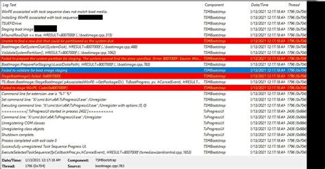 osd ts keeps on failing with r sccm
