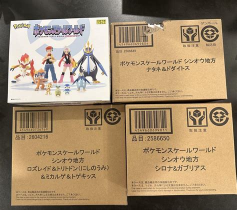ポケモンスケールワールドシンオウ地方セット メルカリ