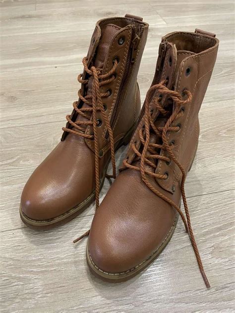 Коричневі шкіряні черевики — ціна 1890 грн у каталозі Черевики Купити