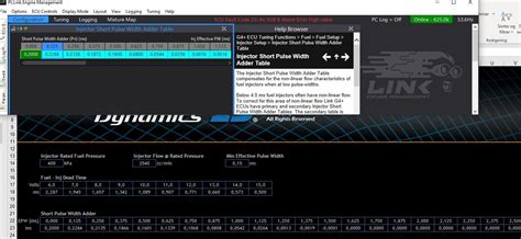Short Pulse Width Adder Issues Vi Pec I Series Forums Link Engine