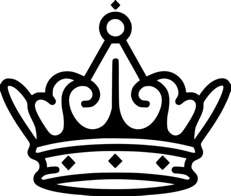Crown Minimalist And Simple Silhouette Vector Illustration 24143510