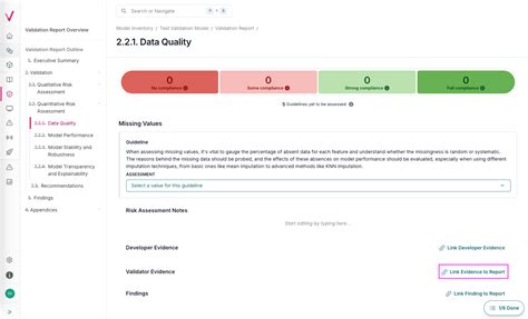 Assess Compliance Validmind