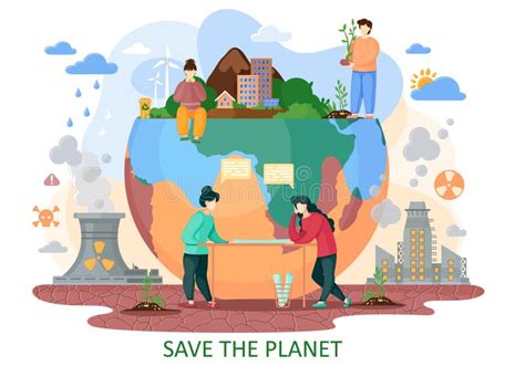 The Earth Is Suffers From Human Activity Harmful Effect Of Human