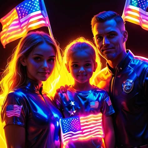 Celebrating Independence Day Premium Ai Generated Image
