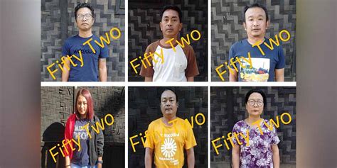 တမူးမြို့ခံ ၆ ဦး ဖမ်းဆီးခံရ