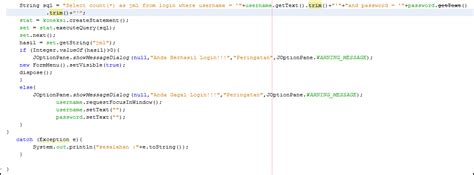 Tutorial Lengkap Membuat Aplikasi Parkir Kendaraan Menggunakan Java Netbeans Dan Mysql Indra92