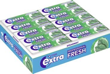 Preispirat Tankstellenbedarf Großhandel Wrigleys Extra Professional White mit Fresh