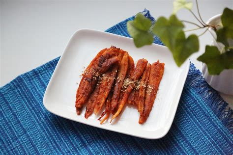 더덕구이 쌈싸름한 맛과 아삭한 식감