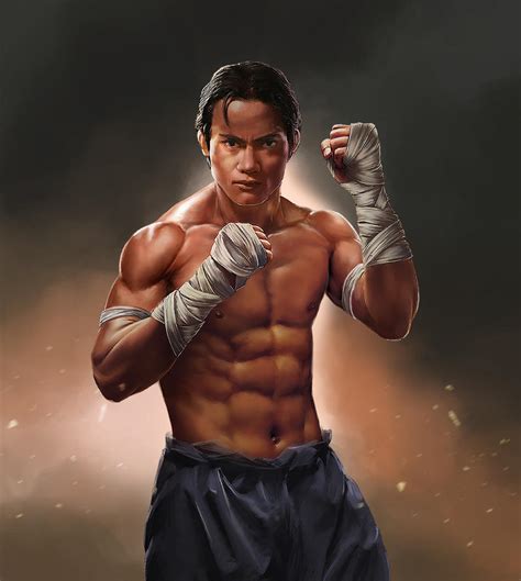 Tony Jaa By Katekusikashvili On Deviantart