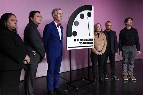 ‘doomsday Clock Remains At Closest Position Ever To Midnight Amid