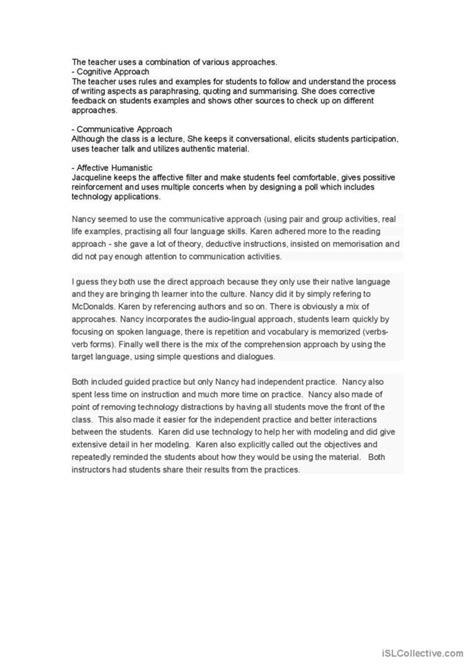 English ESL Worksheets Activities For Distance Learning And Physical Classrooms X