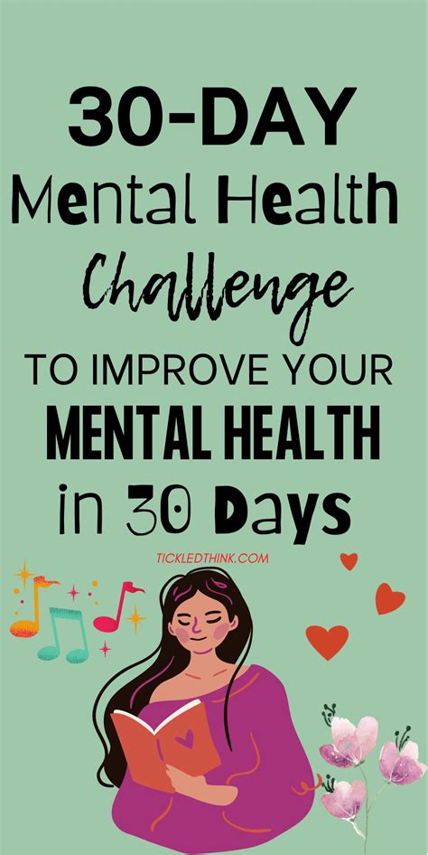 30 Day Mental Health Challenge To Improve Your Mental Health In 30 Days