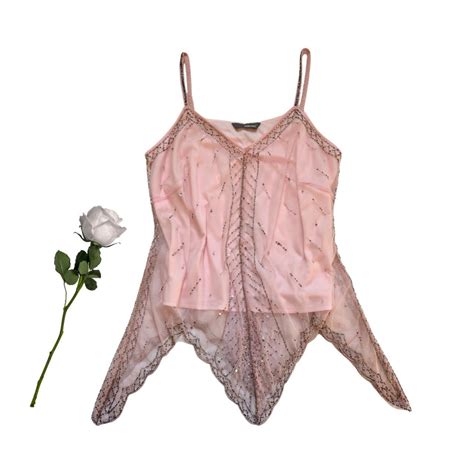 Y2k Fairy Cami Top 🧚 Vintage 00s Fairy Camisole Depop