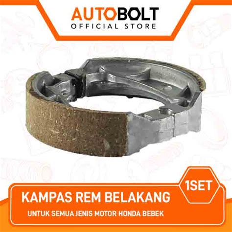 Jual Kampas Rem Belakang Honda Bebek Supra X 125 Supra Fit New