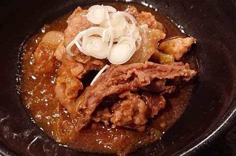 牛すじの味噌煮込み！