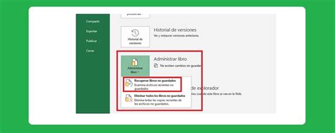 Cómo Recuperar Un Excel No Guardado