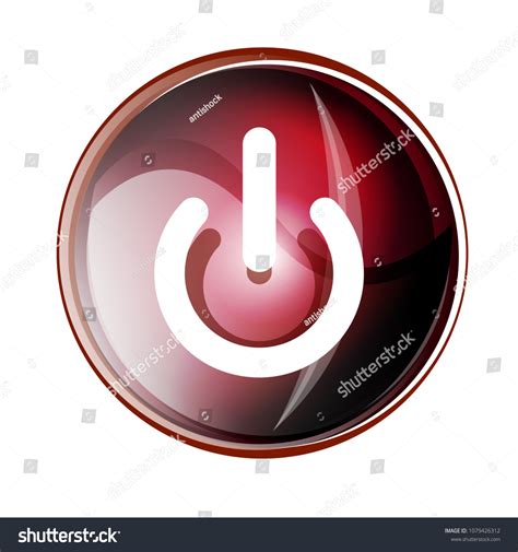 Power Button Icon Start Symbol Vector Stock Vector Royalty Free Shutterstock