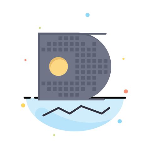 data science data science mining abstract flat color icon template