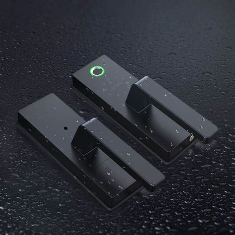 Electronic Smart Biometric Fingerprint Glass Door Lock