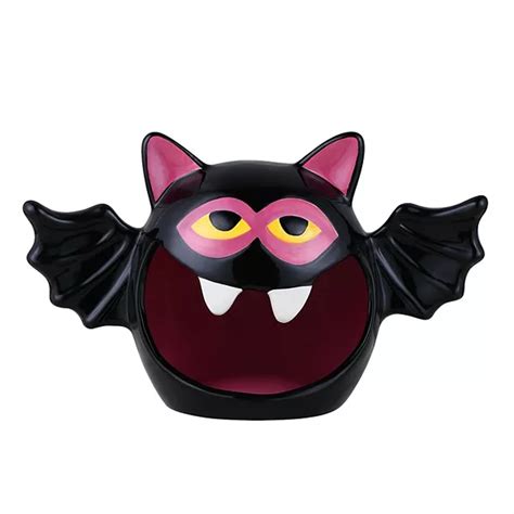 Mr Halloween 9 Motion Activated Ceramic Bat Candy Bowl