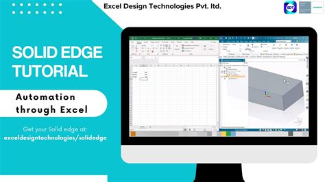 Automation With Excel In Solid Edge Streamline Your Design Workflow Excel Design