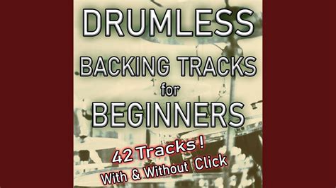 Easy Pop Rock Backing Track For Beginners Drummers Drumless With